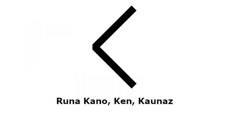 RUNA KANO ⚡ Significado secreto ⚡ Símbolos Vikingos